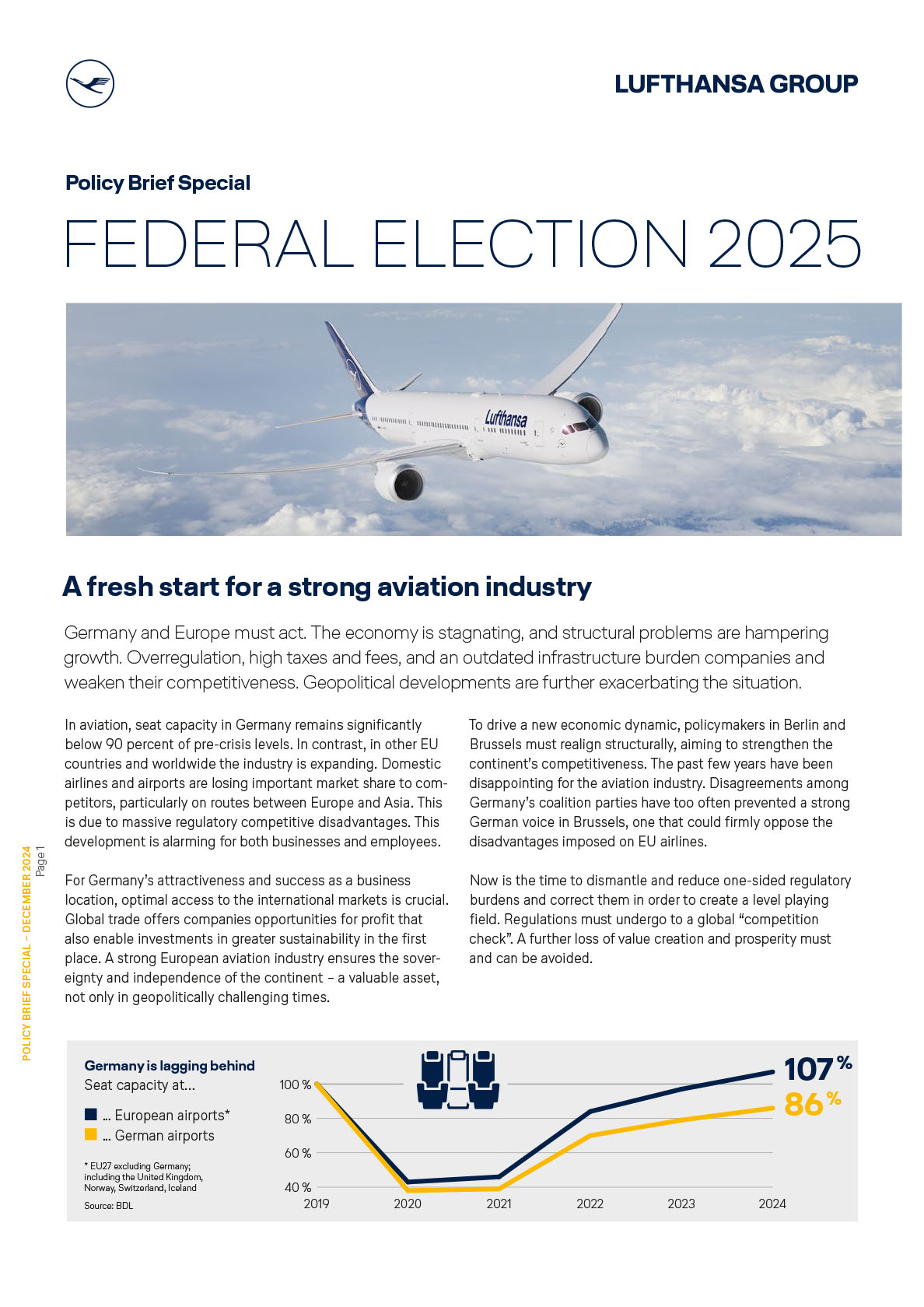 Lufthansa Policy Hub Lufthansa Policy Hub